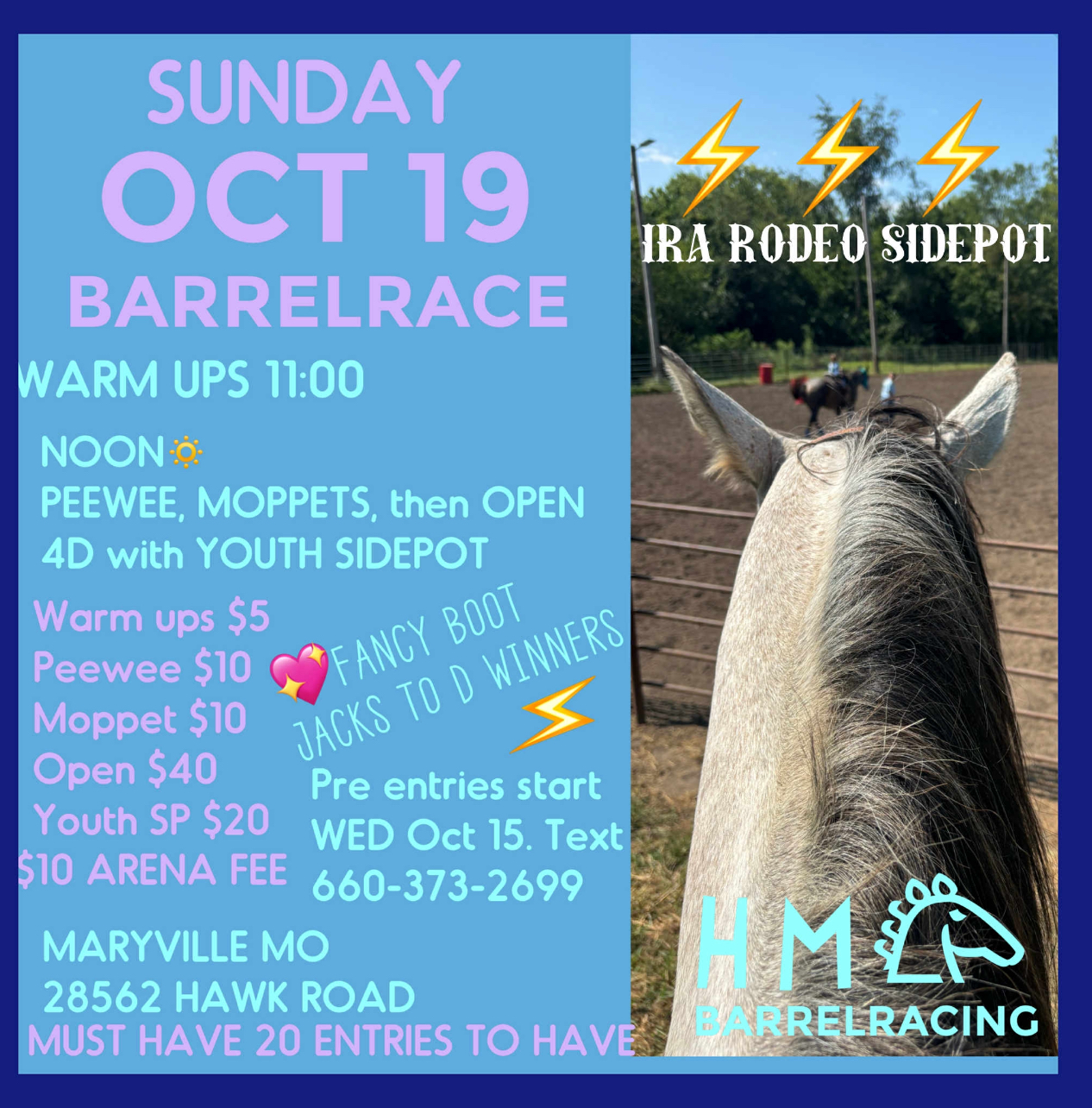 SCHEDULE – Interstates Rodeo Association
